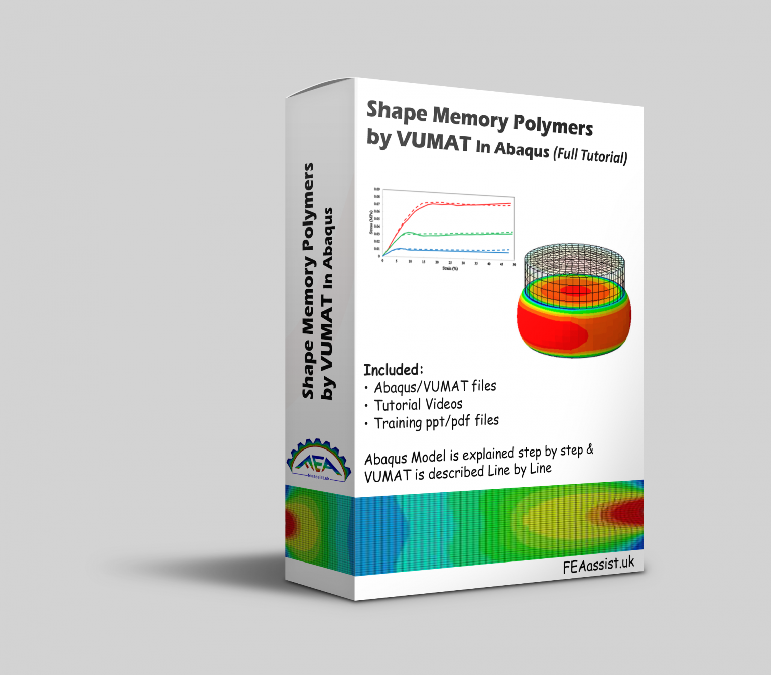 Shape Memory Polymers (SMP) by Abaqus VUMAT
