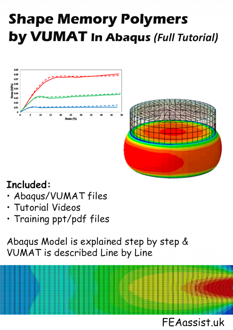 Shape Memory Polymers (SMP) by Abaqus VUMAT