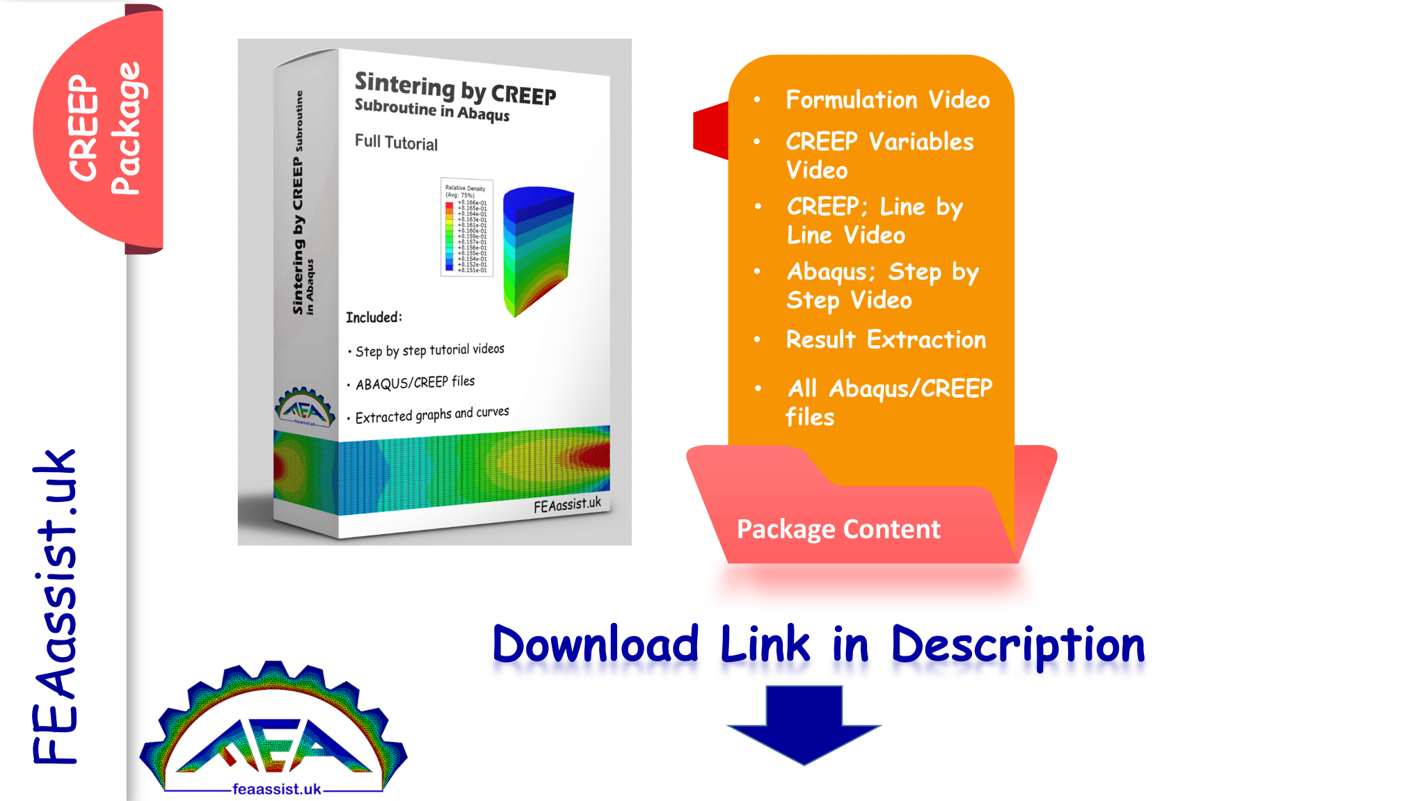 Abaqus CREEP-Sintering Tutorial: Learn it easily and quickly